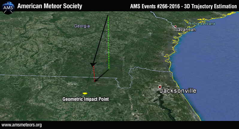 Meteorite fireball burns through South Georgia, Florida skies | St ...