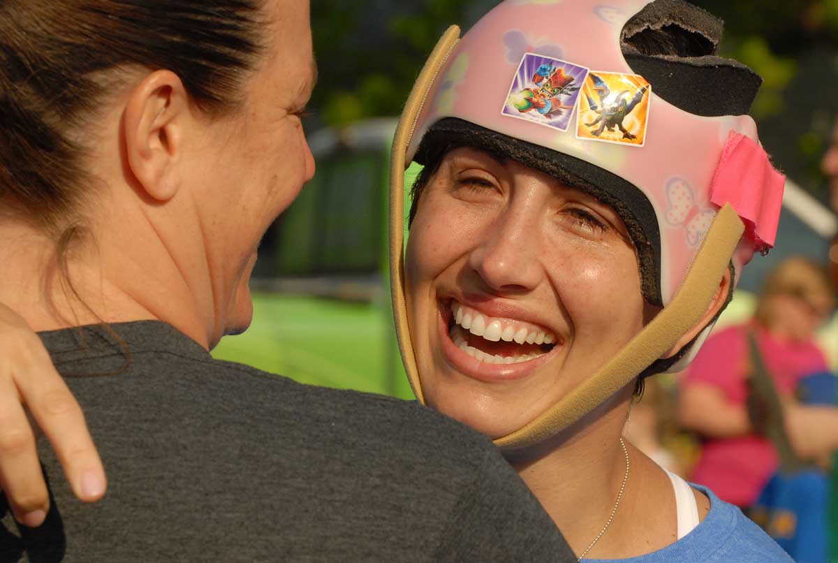 Four years after stage collapse, Indiana woman continues remarkable ...